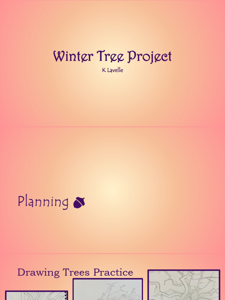 Art Students' Winter Tree Guide | PDF