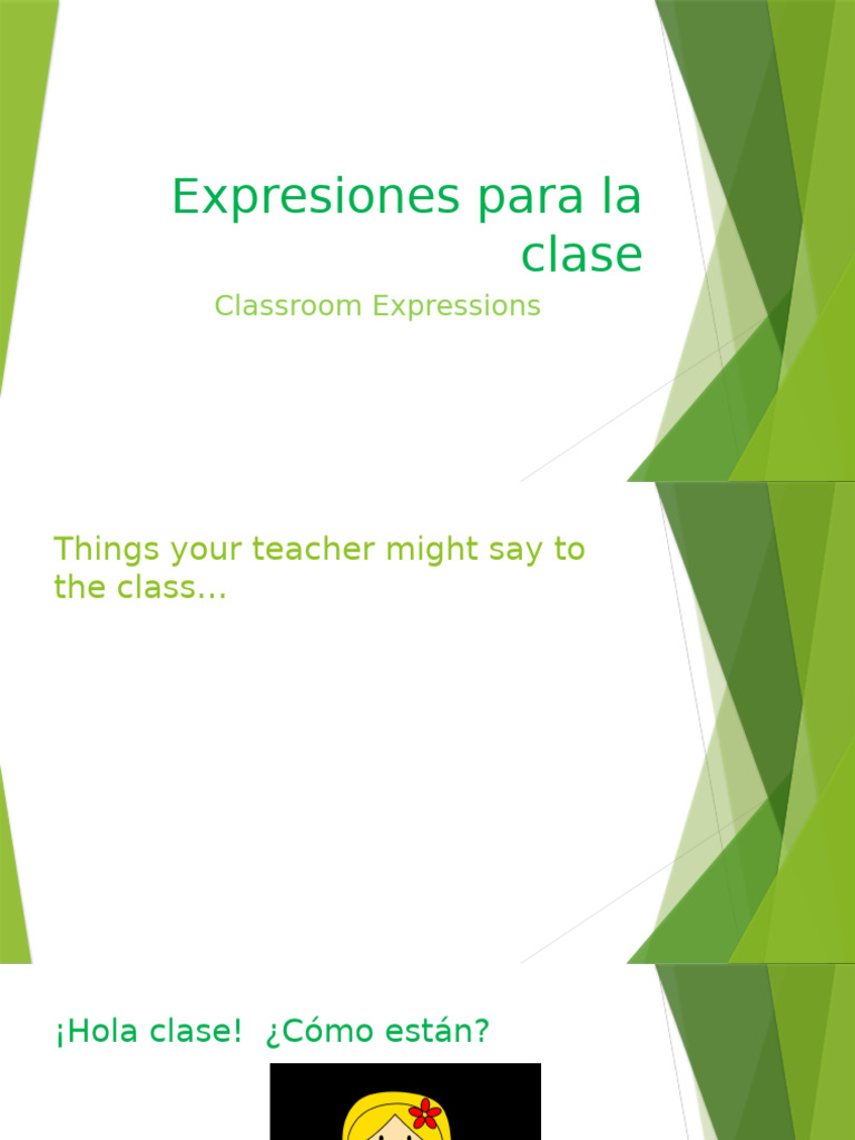 Expresiones+Para+La+Clase | PDF