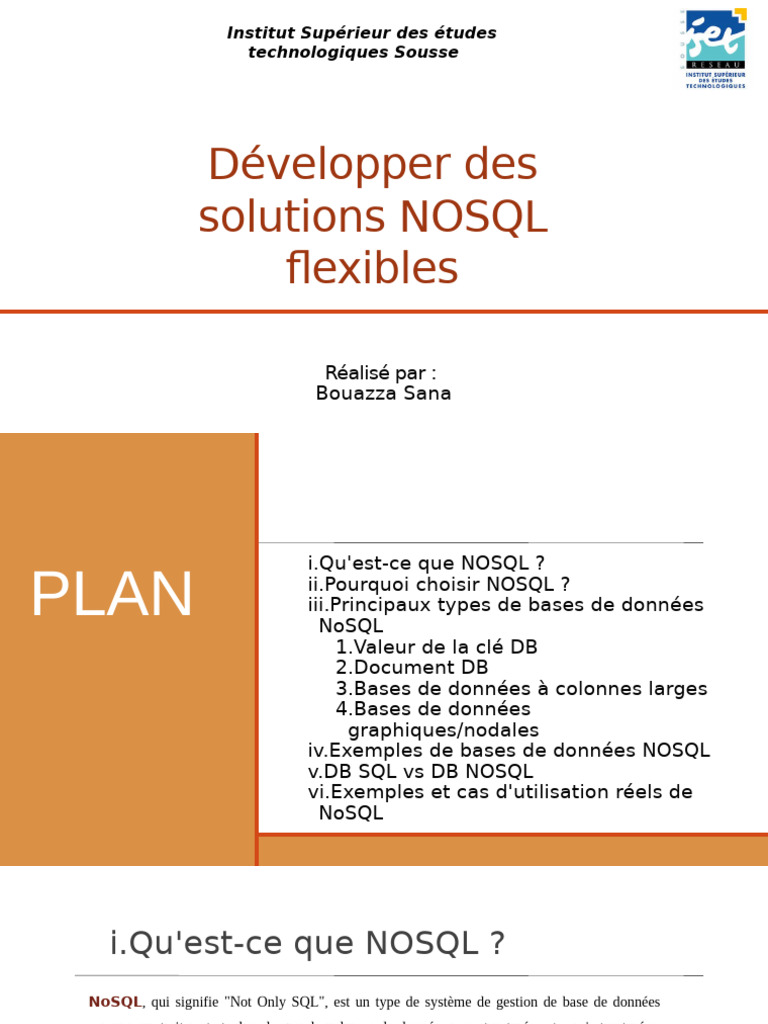 Module 5 Developing Flexible NoSQL Solutions | PDF | NoSQL | Bases de ...