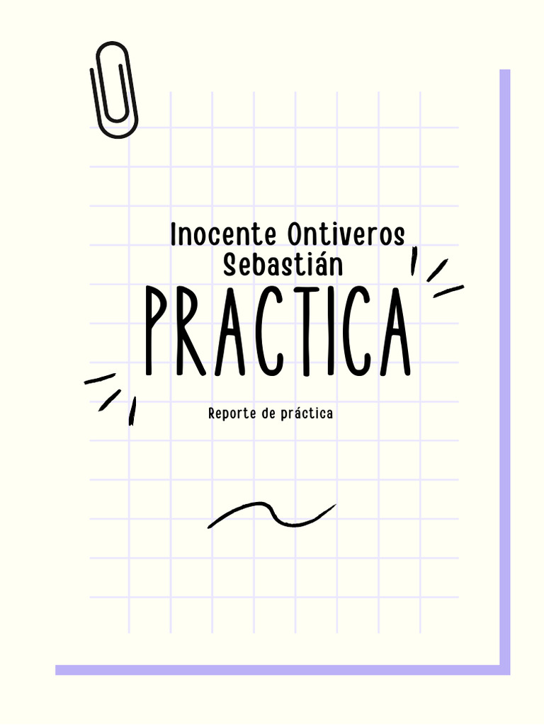 Documento A4 Portada Propuesta Proyecto Minimalista Violeta | PDF ...