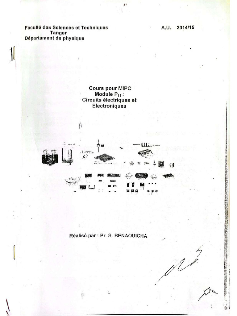 Cour P11 (Circuit Éléctrique Et Electro | PDF