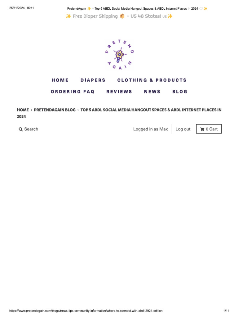 Top 5 Abdl Social Media Hangout Spaces And Abdl Internet Places In 2024 Pdf
