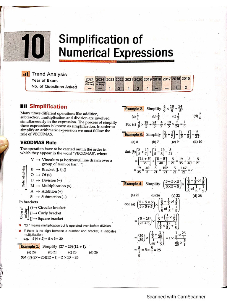 10 JNV SIMPLIFICATION | PDF