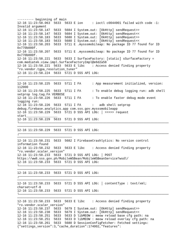 Sss Log 12 16 2024 11 23 57 | PDF | Software | Computer Programming