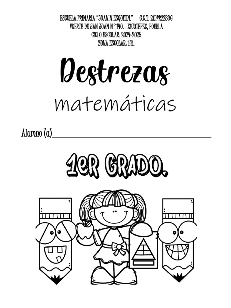 Destrezas Matemáticas para Tercer Grado | PDF