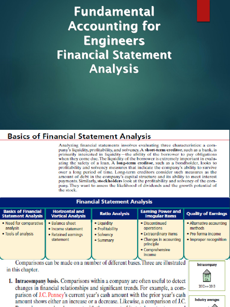 Financial Statement Analysis | PDF