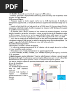 Instrumentation of NMR in Spectros | PDF | Nuclear Magnetic Resonance | Spectroscopy