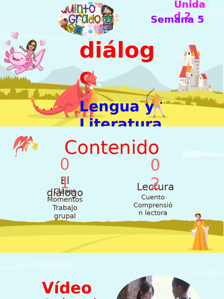 Lengua - Unidad 2 - Semana 5 | PDF