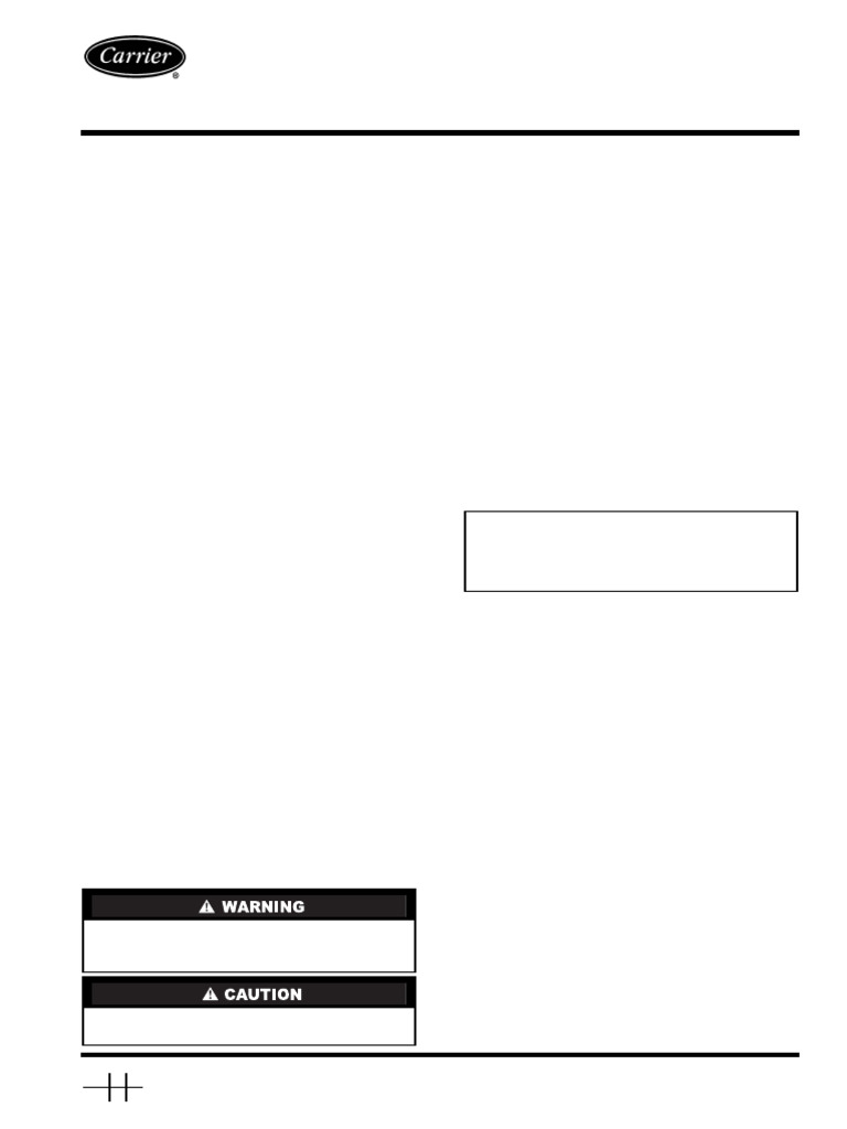 50TFF008-014 Installation Service Instruc | PDF | Duct (Flow) | Belt ...