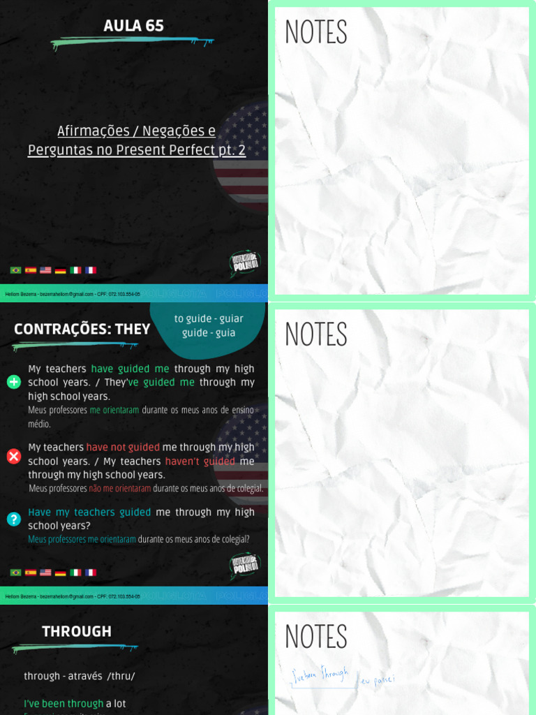 Aula 65 - Material de Apoio | PDF