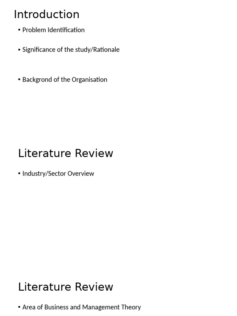 Thesis Presentation Structure | PDF