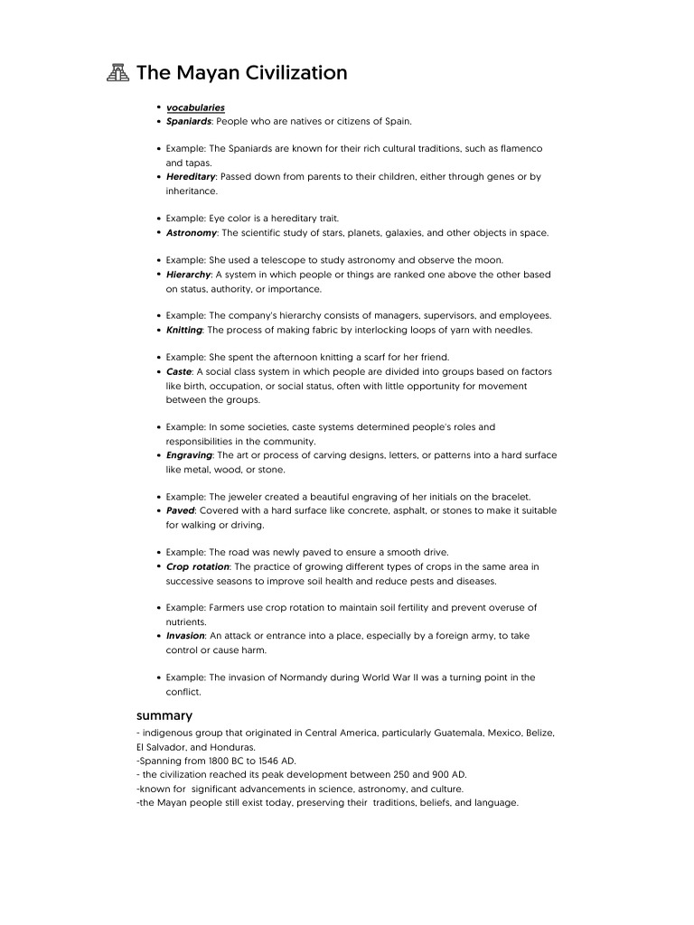 The Mayan Civilization (1) | PDF | Maya Civilization | Agriculture