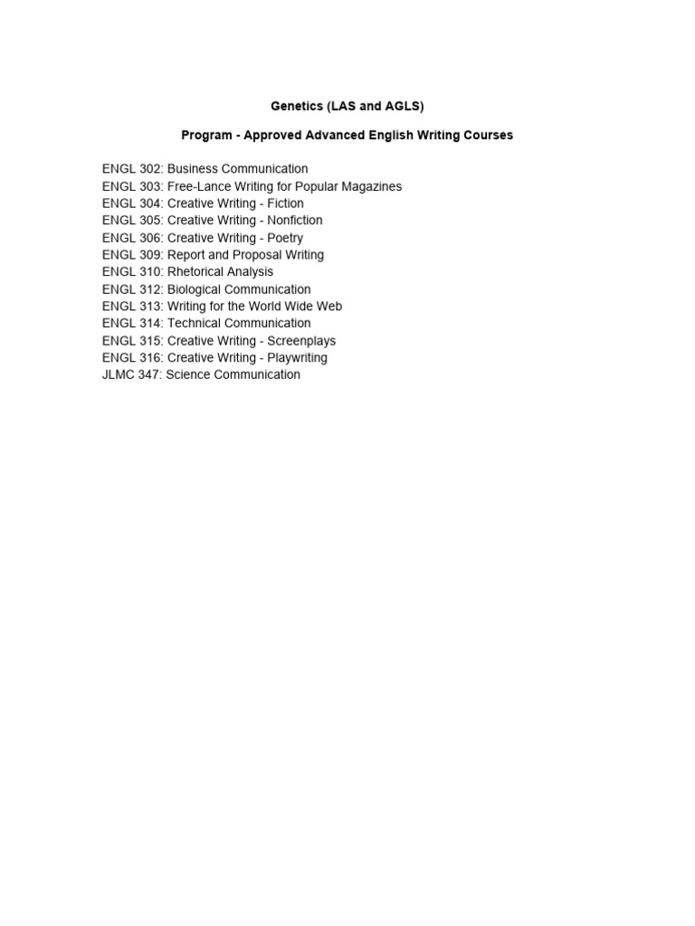 Advanced English Writing | PDF