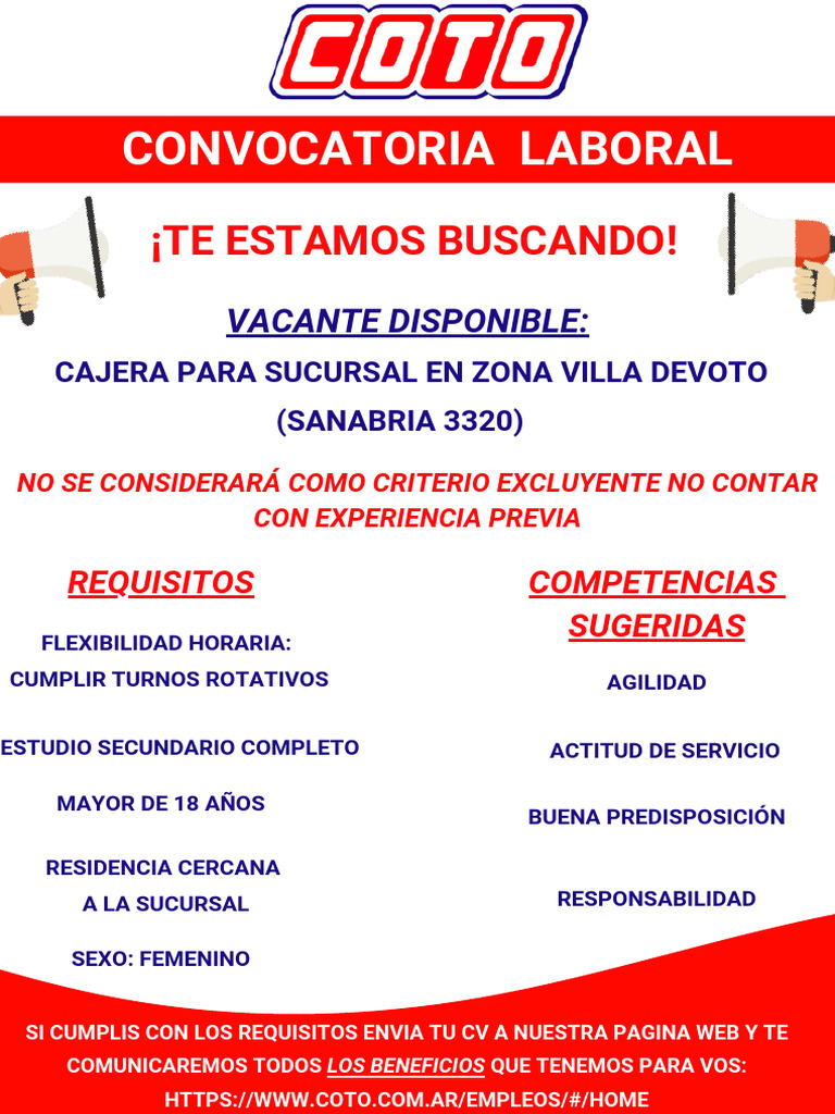 TP CAJERA COTO LABORAL | PDF