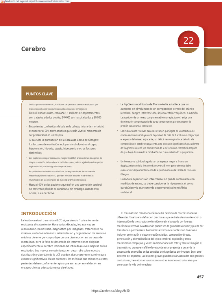 TCE | PDF | Lesión cerebral traumática | Causas de la muerte