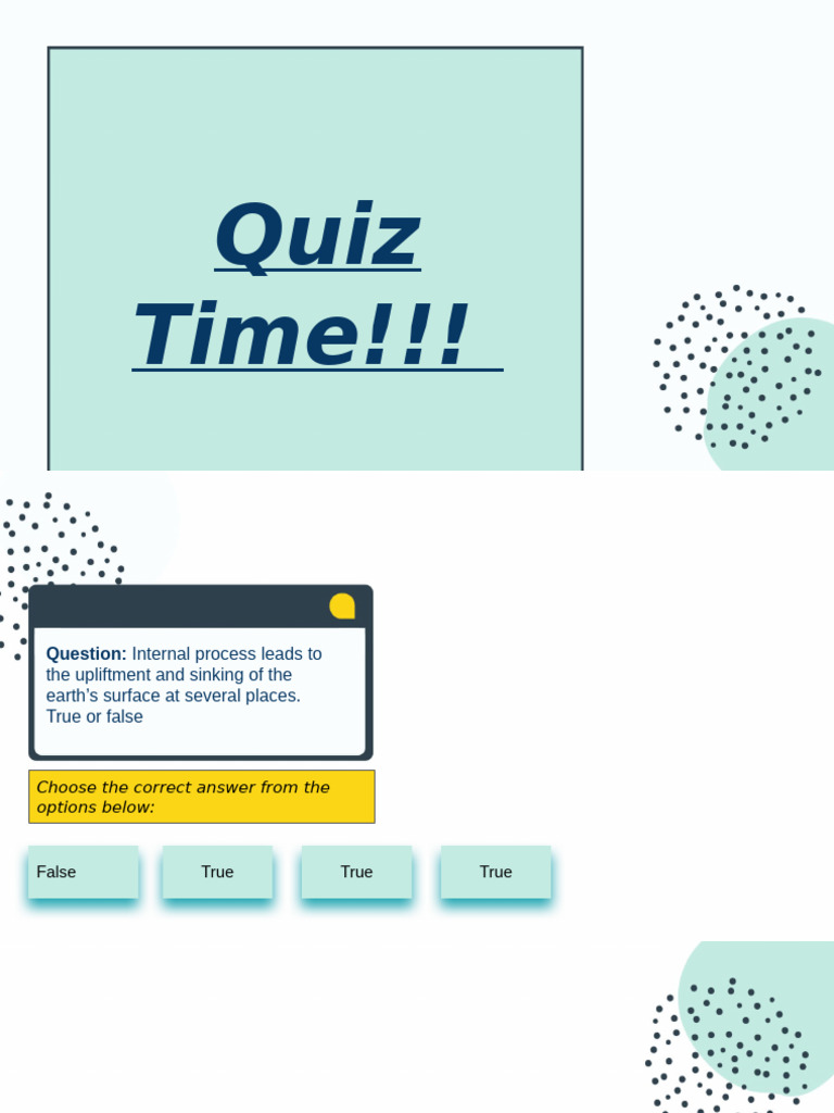 Copy of Interactive Quiz Template | PDF