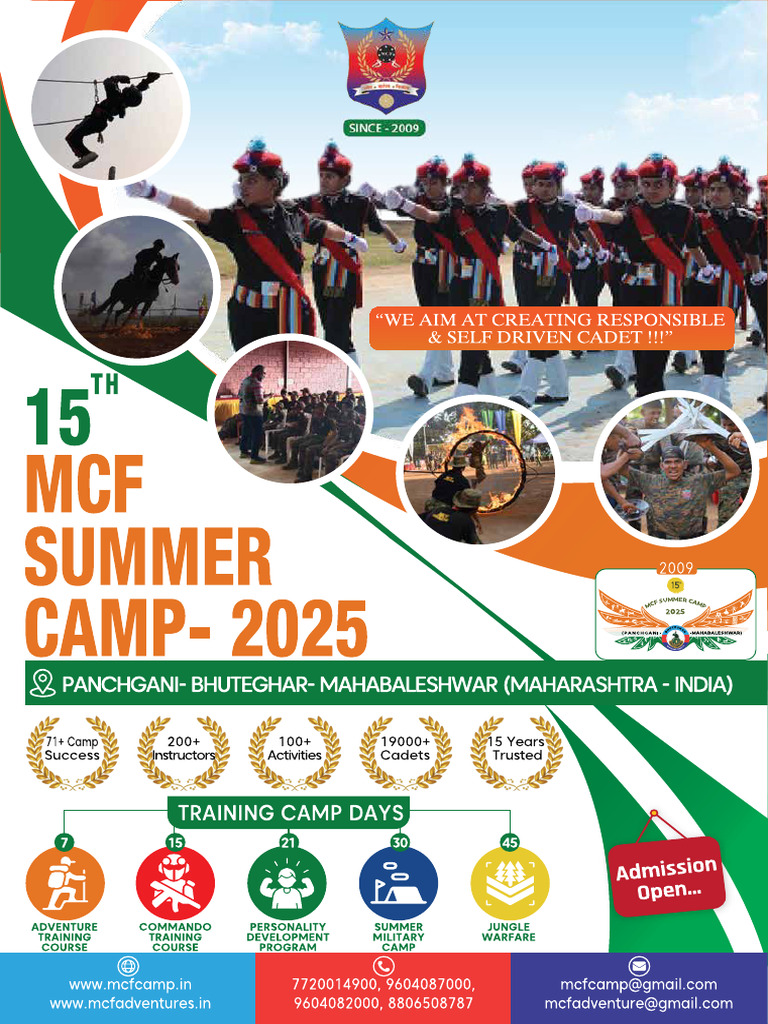 MCF Summer Camp Brochure | PDF