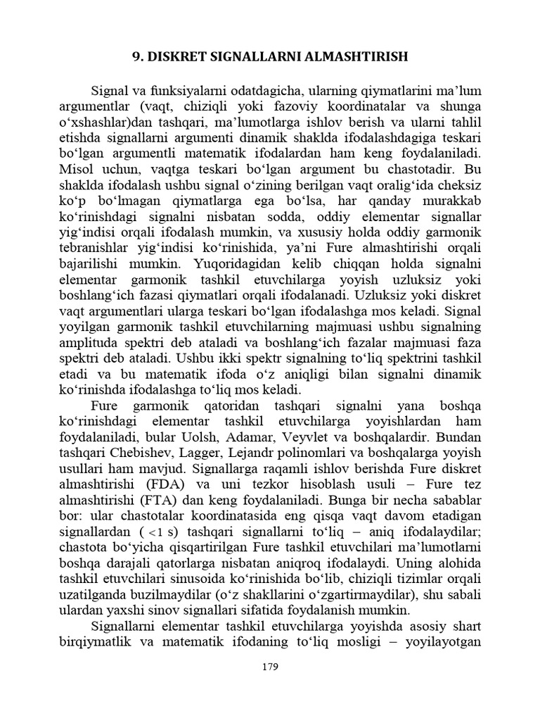 21, 22-ma'ruza | PDF