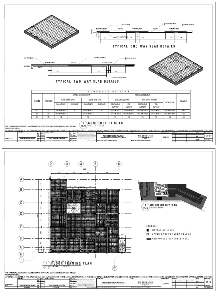 Suspended Slab Detail (Hyundai) | PDF | Specification (Technical ...