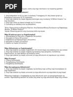 Pamantayan Sa Katutubong Sayaw | PDF