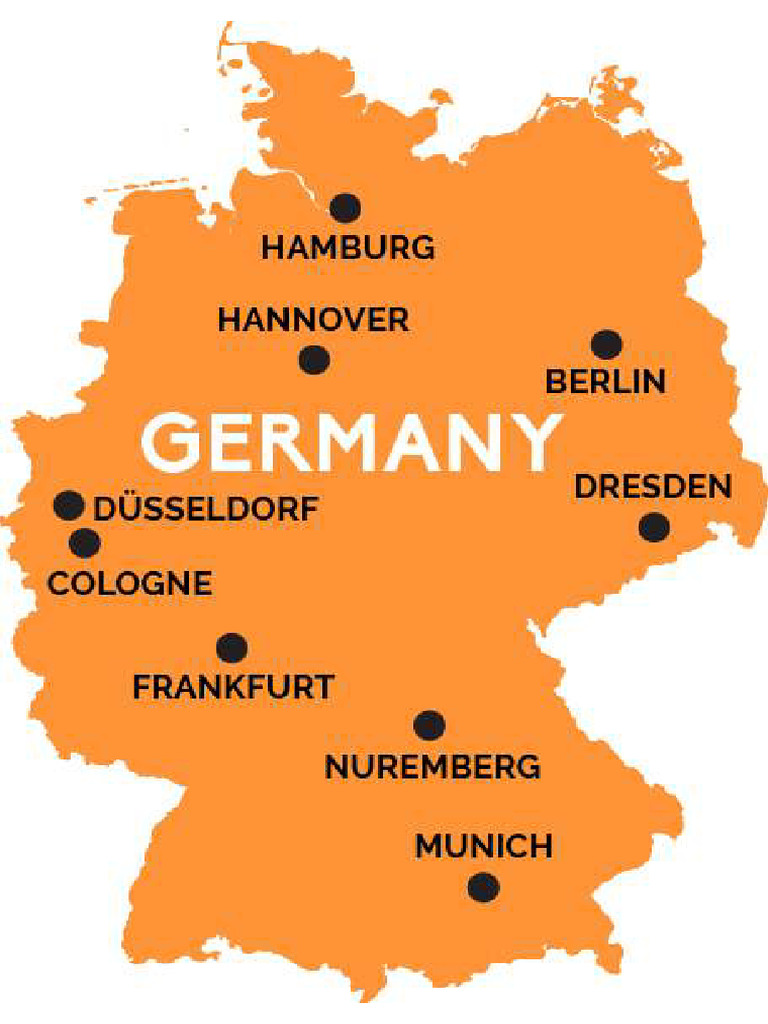 Germany- Basic Map | PDF
