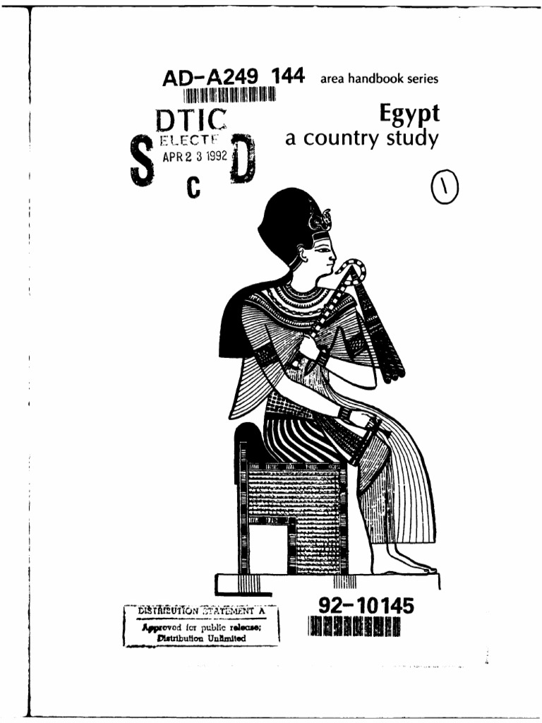 Foreign Area Studies-Egypt A Country Study December 1990 | PDF | Anwar ...