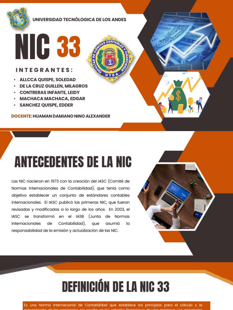 NIC 33 | PDF | Compartir (Finanzas) | normas internacionales de INFORMACION FINANCIERA