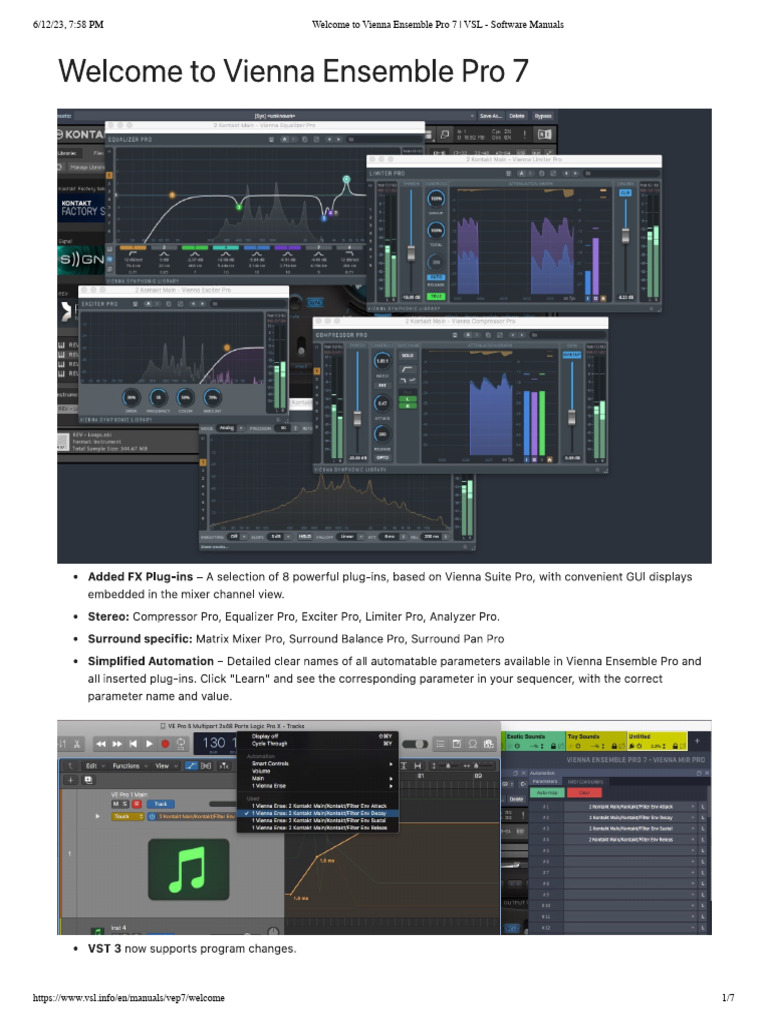 Vienna Ensemble Pro 7 Manual | PDF | Computer Science | System Software
