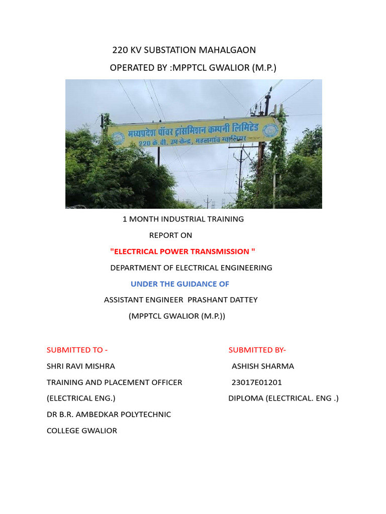 Industrial Training | PDF