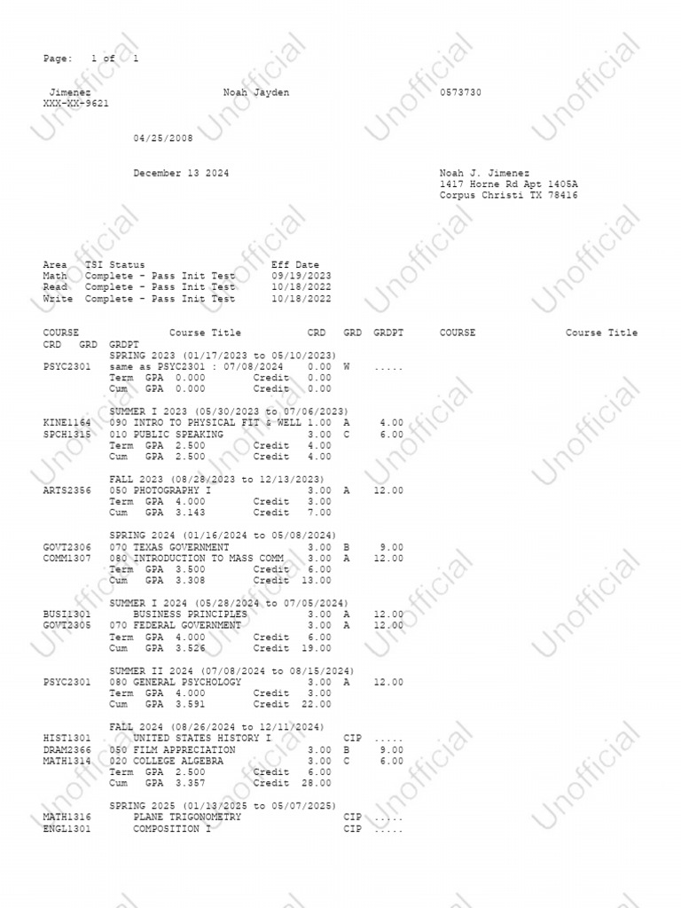 Jimenez Noah 0573730 12 13 2024 | PDF | Mathematics