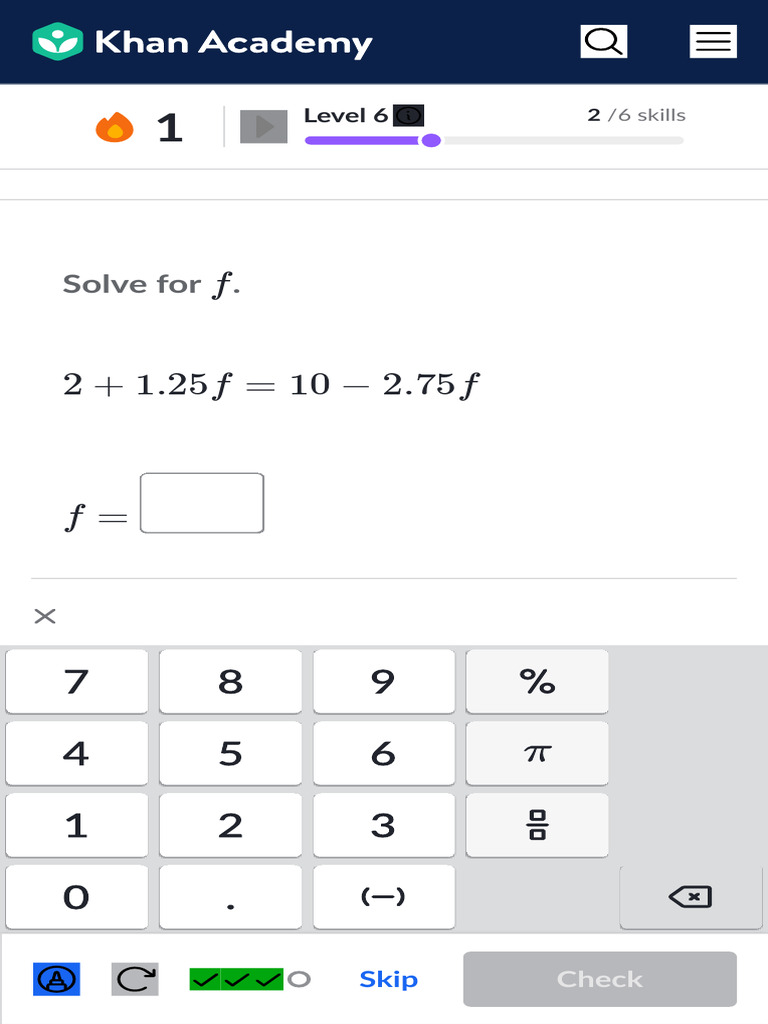 Equations With Variables on Both Sides Decimals & Fractions (Practice ...