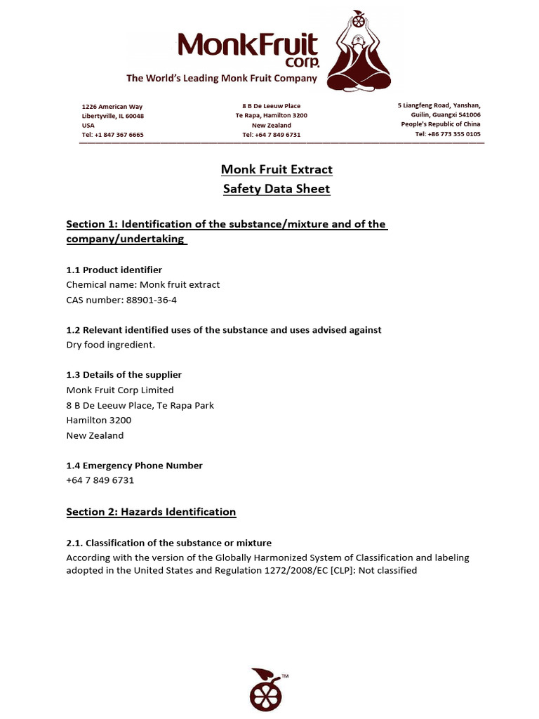 MFC-E13.5 - Safety Data Sheet | PDF | Toxicity | Personal Protective ...