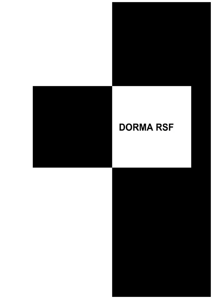 Dorma RSF Spider Fitting | PDF | Building Engineering | Building Technology