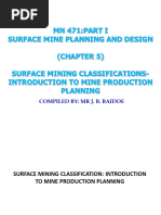 Open-Pit Mine Design Techniques | PDF | Mining