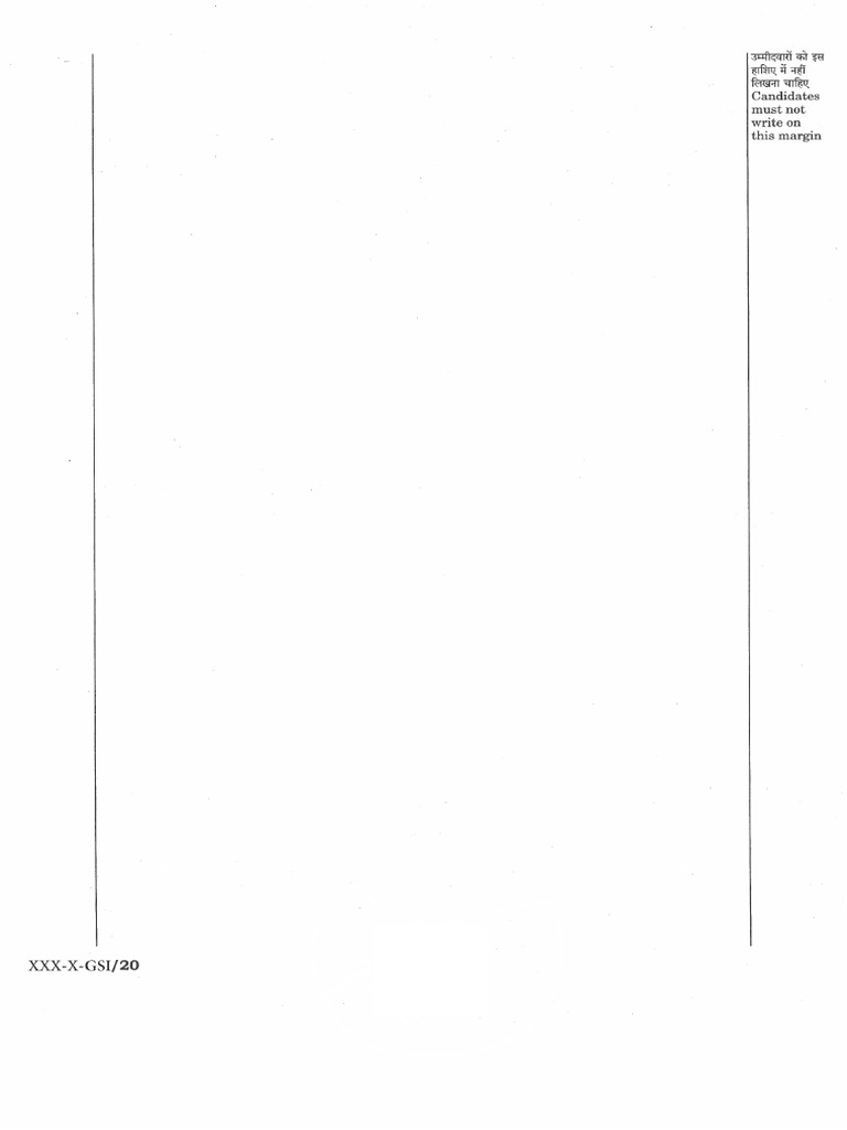 CSE Answersheet Sample | PDF
