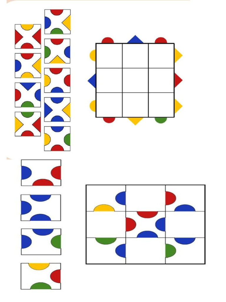 Rompecabezas de Figuras Geometricas - Alondra | PDF