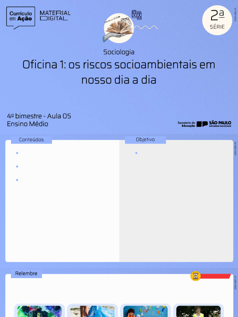Aula 5 - Oficina 1_ Os Riscos Socioambientais Em Nosso Dia a Dia | PDF ... Aula 5 - Oficina 1_ Os Riscos Socioambientais Em Nosso Dia a Dia | PDF ...