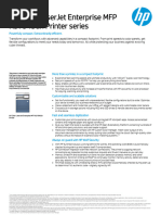 HP Color Laserjet Managed MFP E877Dn Printer Series: Datasheet | PDF ...