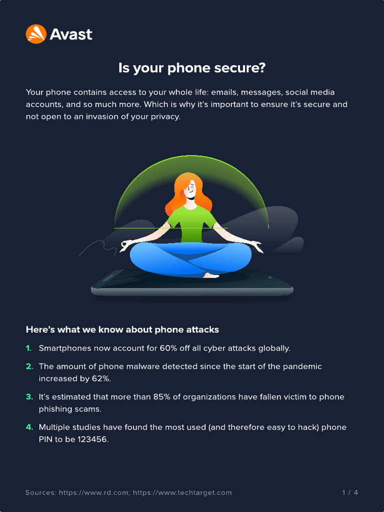 Avast Is Your Phone Secure ROW | PDF | Mobile App | Malware