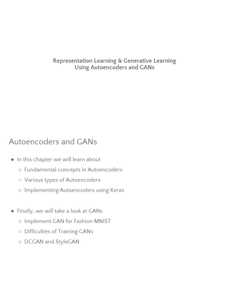 Autoencoder_GAN_edited | PDF | Principal Component Analysis | Artificial Intelligence