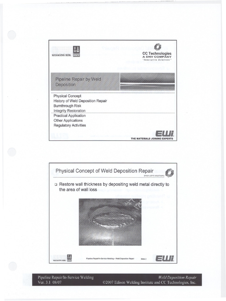 8 Repair by Weld A | PDF