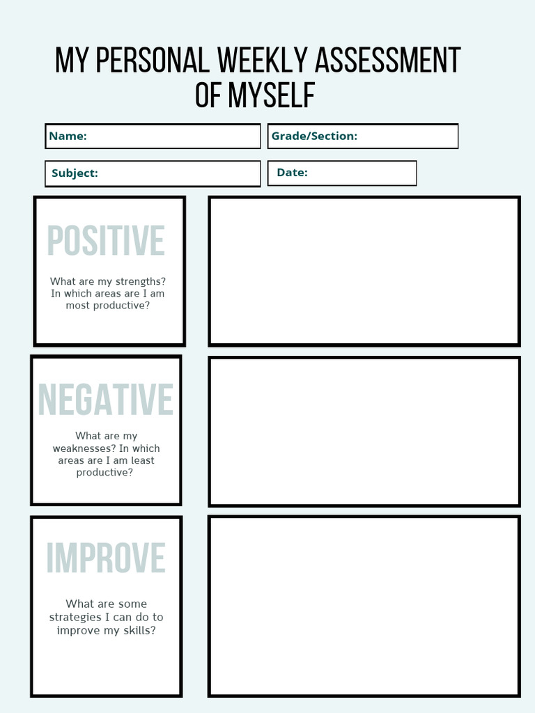 PMI Assessment Self-Reflection | PDF | Time Management | Professional ...