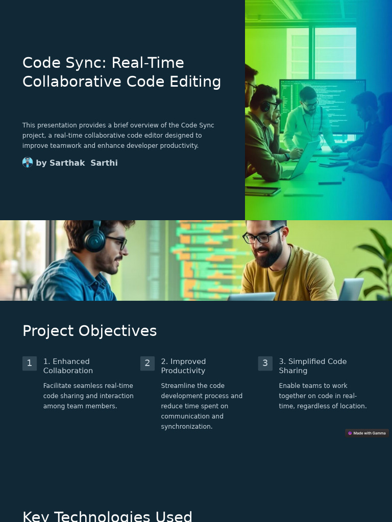 Code Sync Real Time Collaborative Code Editing Pdf User Interface Usability
