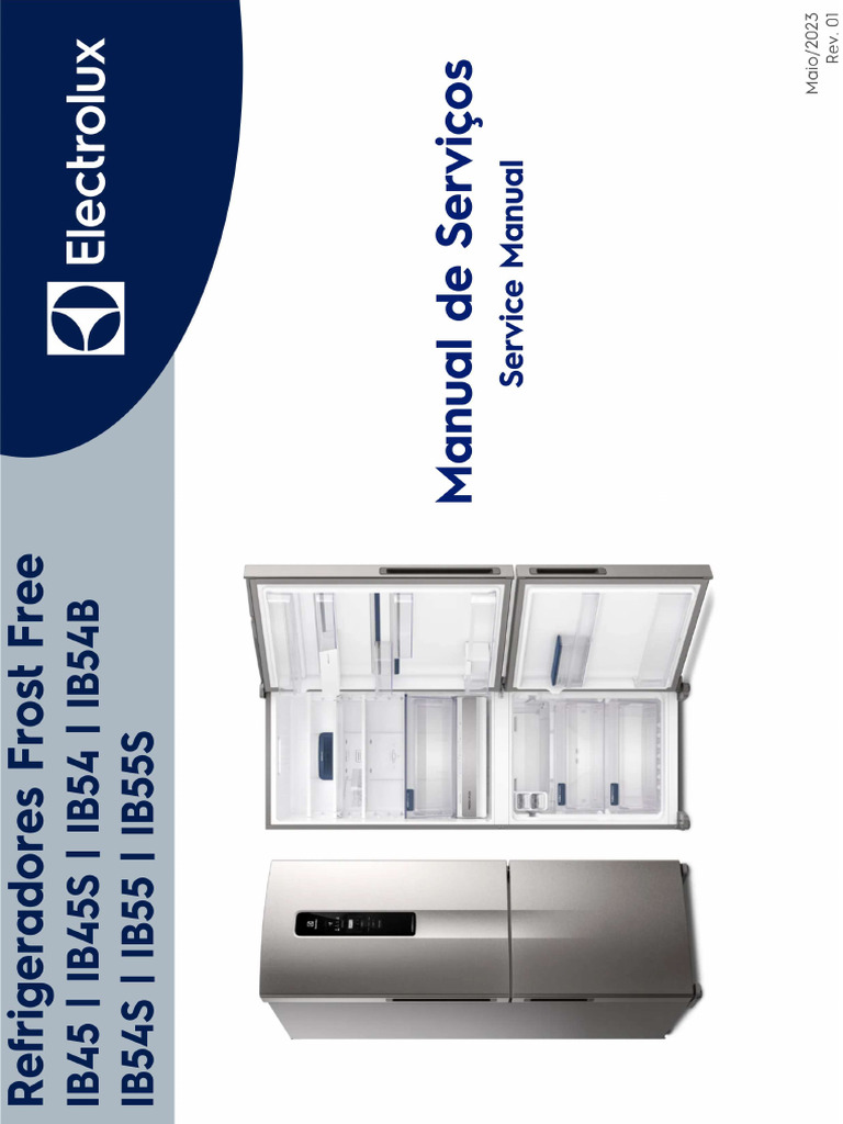 Frost Free Electrolux IB45 IB45S IB54 IB54S IB54B IB54S IB55 IB55S | PDF