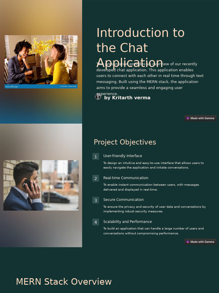 Introduction To The Chat Application | PDF | Computing | Information ...