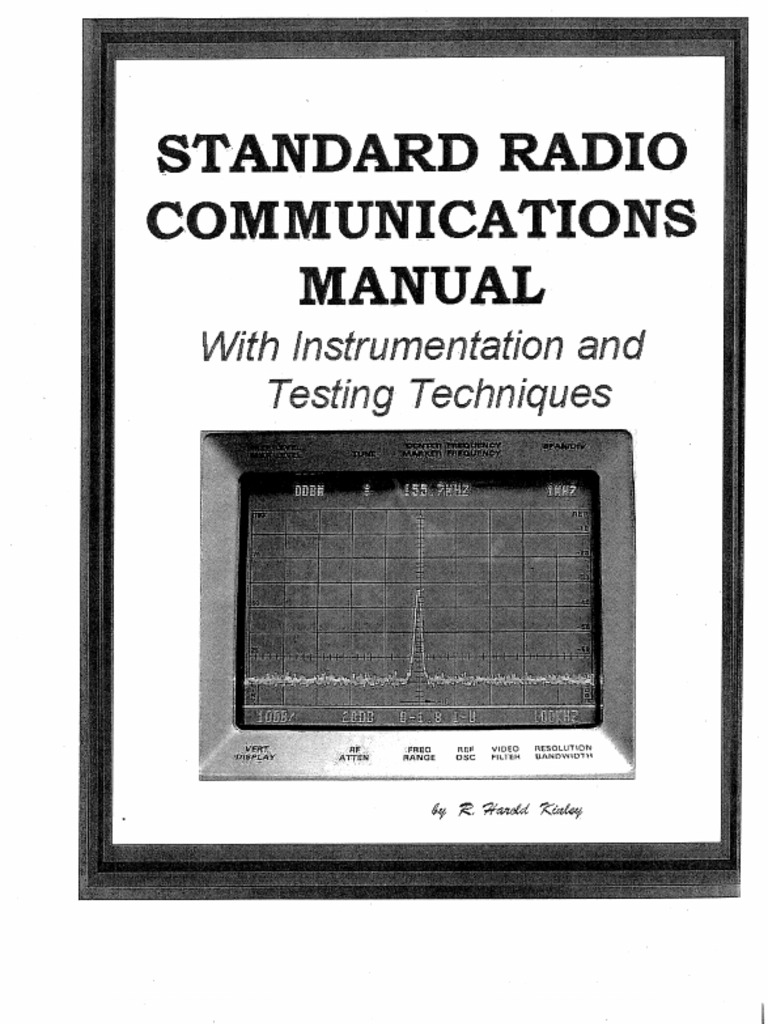 Standard Radio Communications Manual by Harold Kinley | PDF