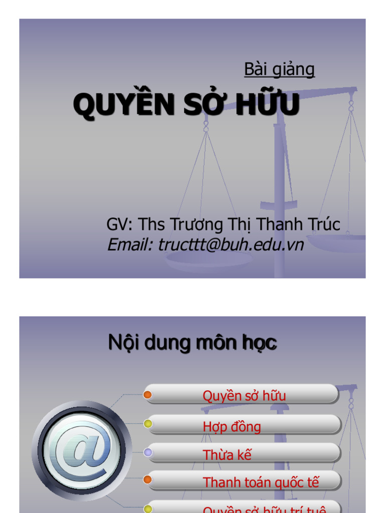 5. Quyen so huu | PDF