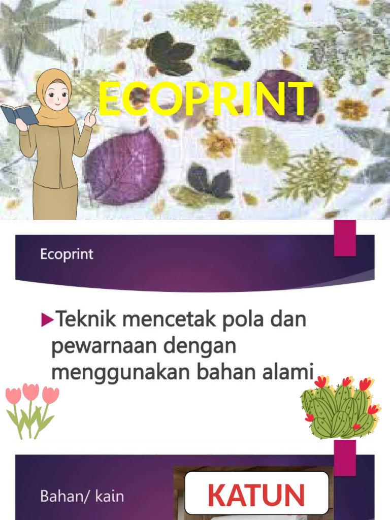 APA ITU ECOPRINT (Rabu) | PDF