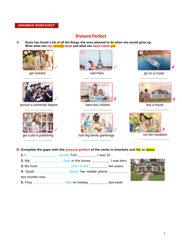 Present Perfect 2 | PDF