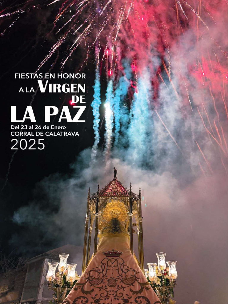 Programa de Festejos de La Virgen de La Paz 2025 de Corral de Calatrava | PDF | Amor | María ...
